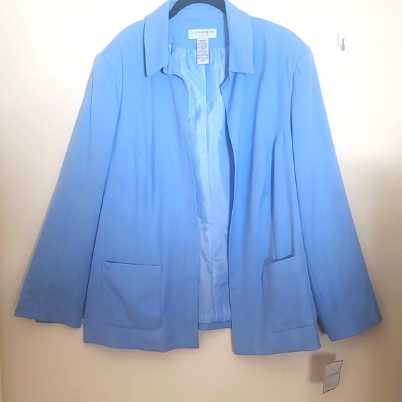 Sag Harbor | Jackets & Coats | Sag Harbor Blue Blazer Nwt Sz 8w | Poshmark
